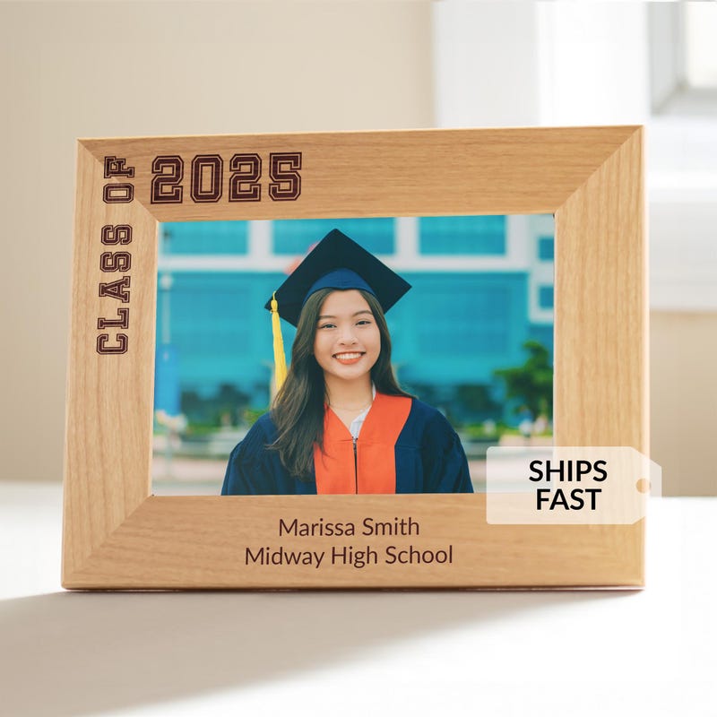 2025 Grad Photo Frame - Etsy