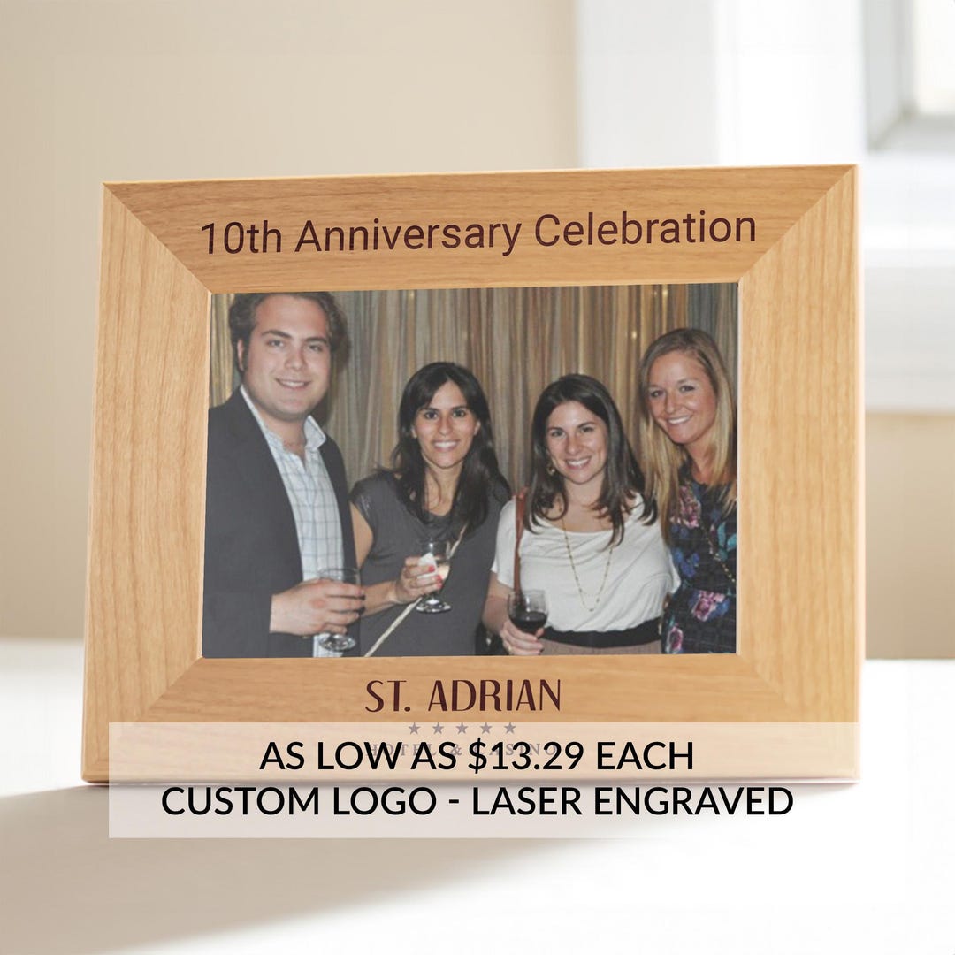 Bulk Promotional Picture Frames Engraved With Logo by Lifetime ...