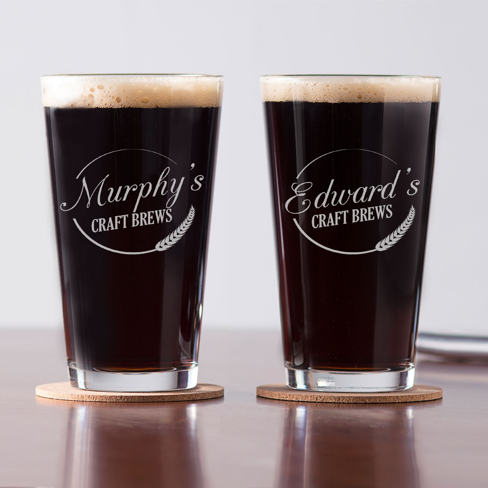 Personalized Craft Beer Pint Glass: Engraved Craft Brew Glass - Etsy