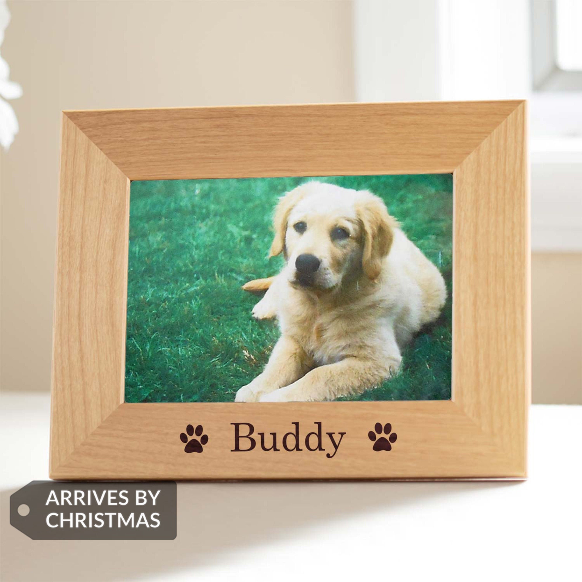 Paw Print Memorial Picture Frames - Etsy