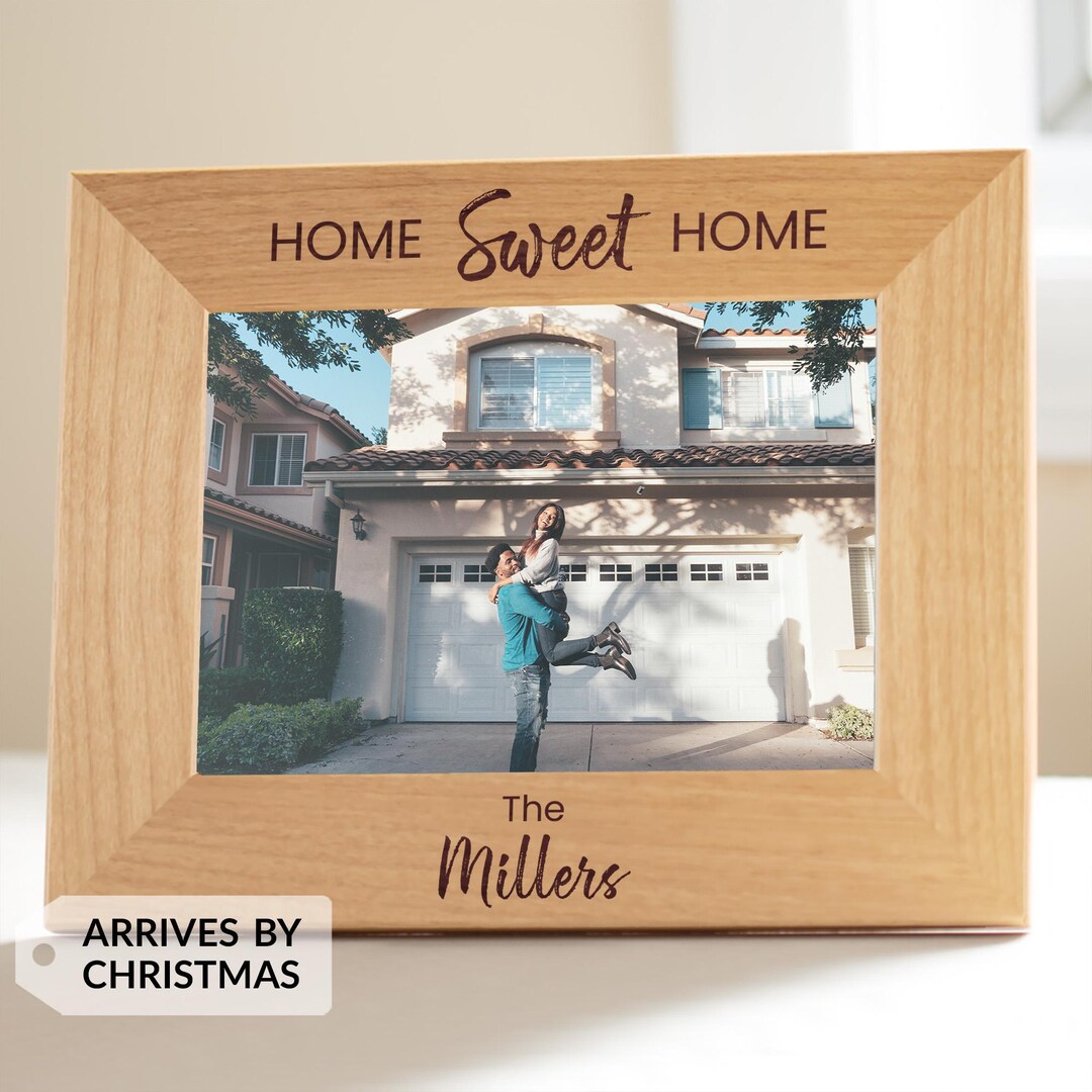 Personalized Home Sweet Home Picture Frame by Lifetime Creations: Gift ...