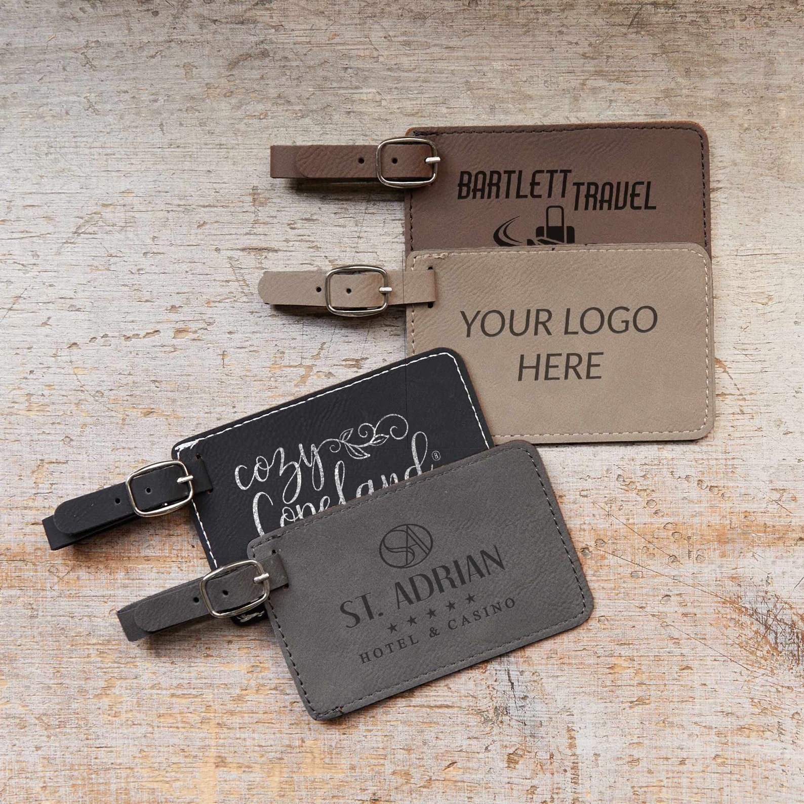 Bulk Custom Luggage Tags With Logo by Lifetime Creations: - Etsy