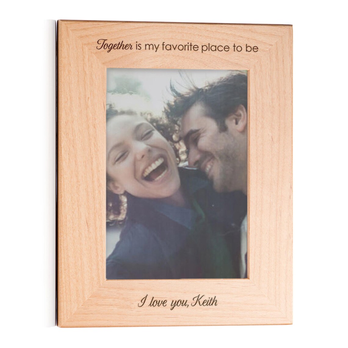Together is My Favorite Place Personalized Picture Frame by - Etsy