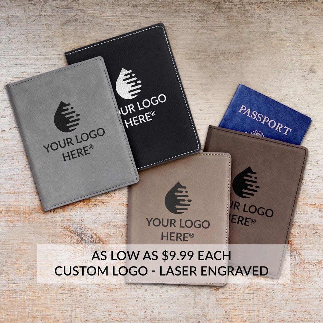 Bulk Custom Passport Covers With Logo by Lifetime Creations: Laser ...