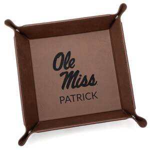 Personalized Ole Miss Valet Tray by Lifetime Creations: Officially ...