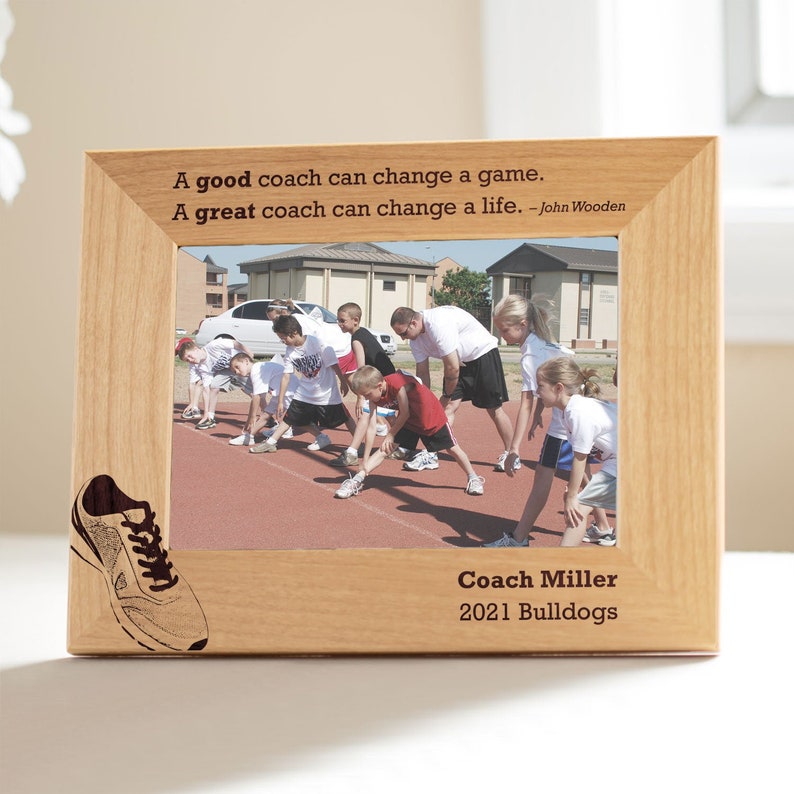Personalized Track or Cross Country Coach Picture Frame by - Etsy