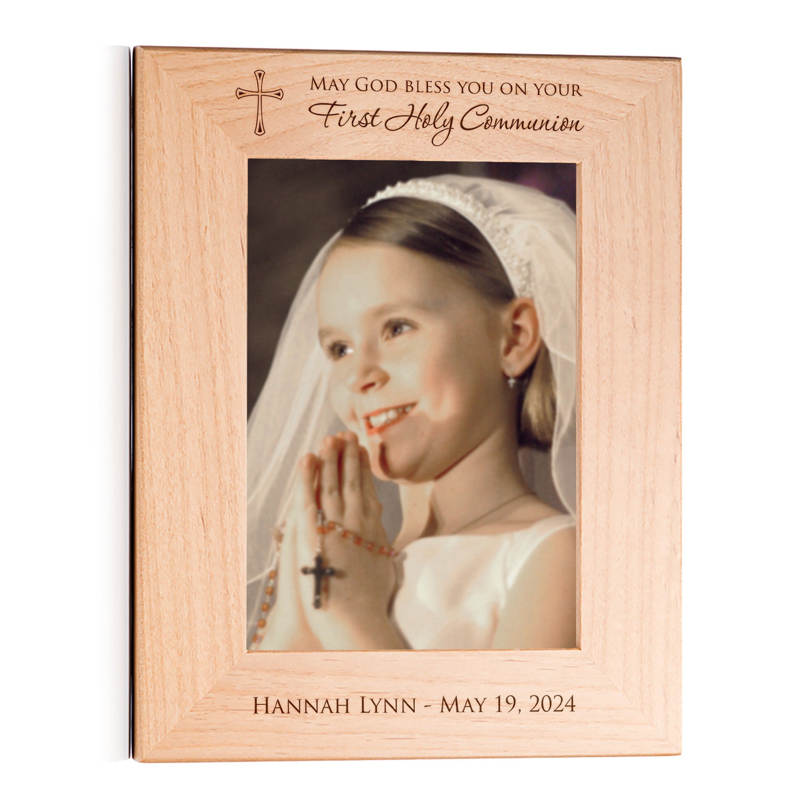 Personalized First Communion Picture Frame by Lifetime Creations: Boys ...