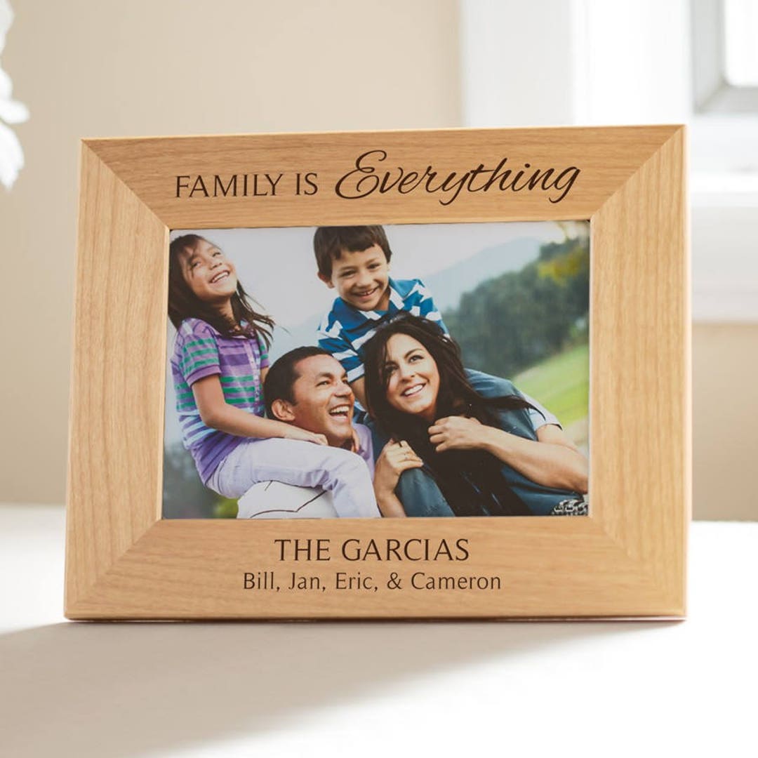 Personalized Family Picture Frame: Personalized Family Gift, Custom ...