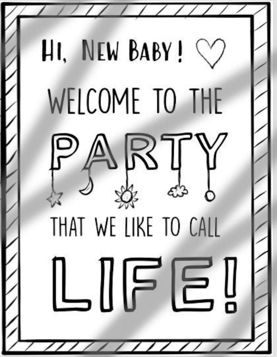 New Baby Coloring Page Card - Big Brother Big Sister Coloring Page ...