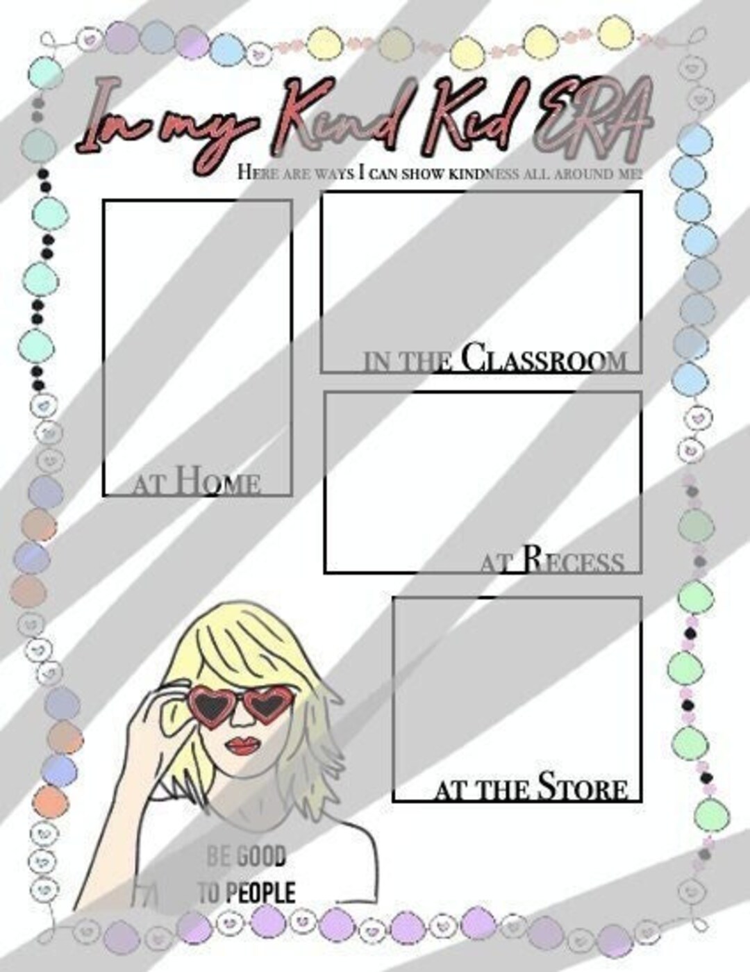 Taylor Swift Friendship Bracelet Social Emotional Learning RAK Week ...