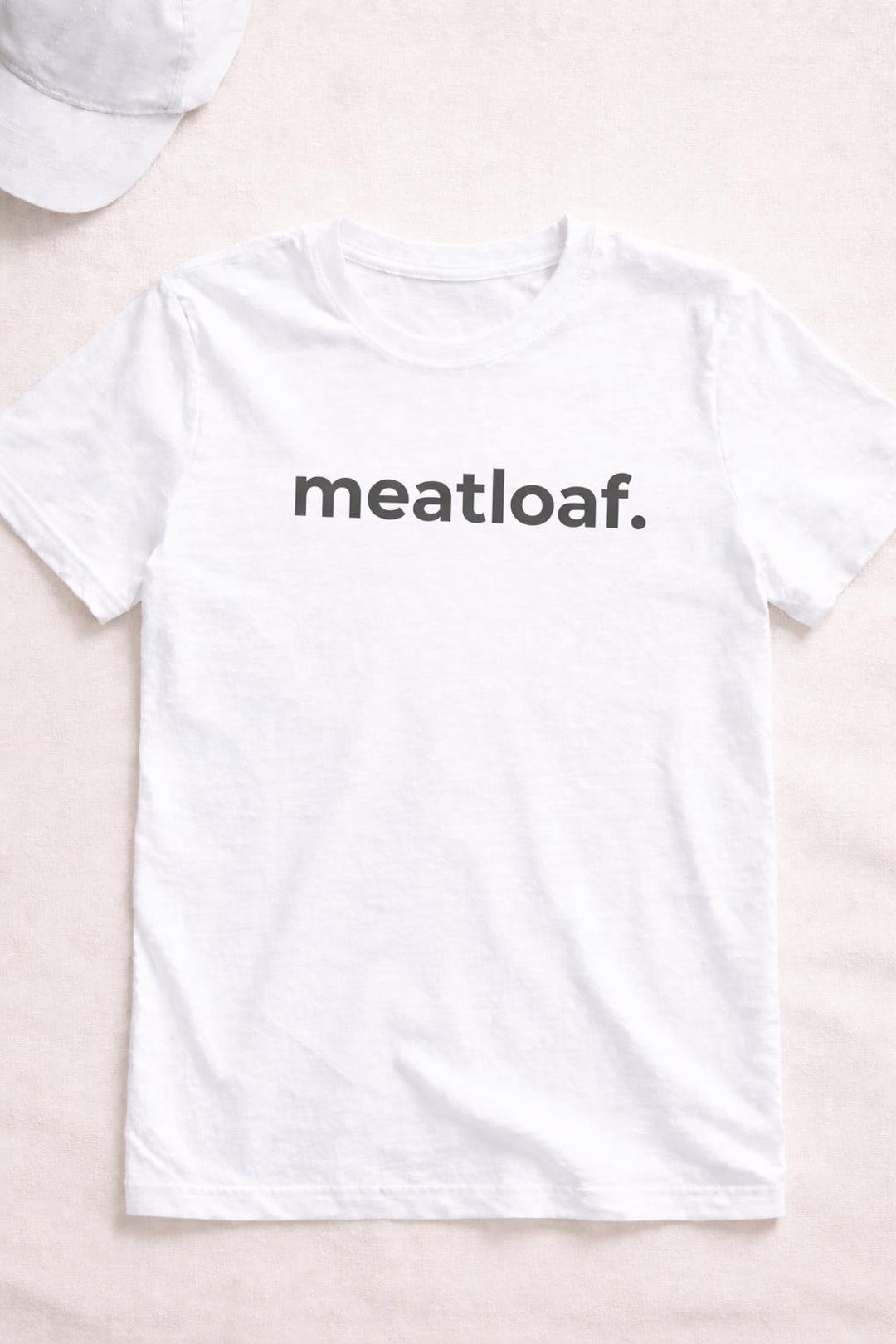 Meatloaf Shirt, Funny Food T Shirt, Minimalist Meatloaf Tee, Food Lover ...