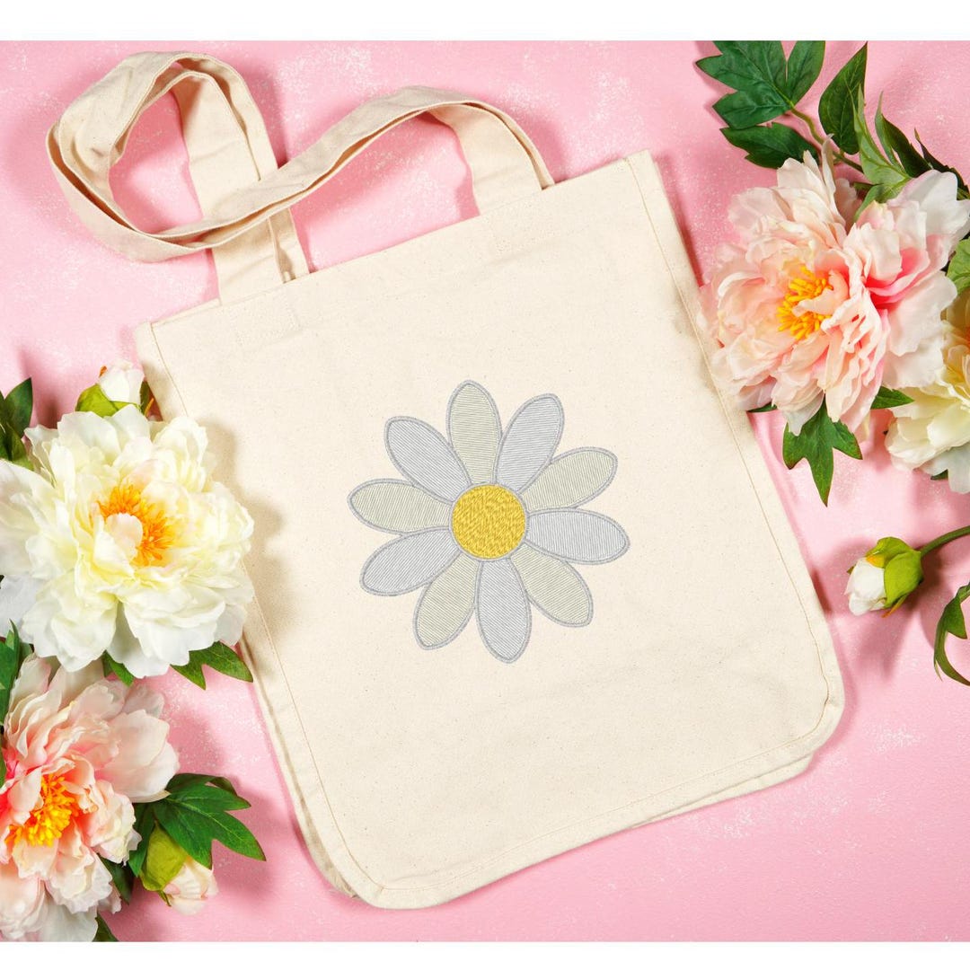 Mini Daisy Flower Embroidery Design, Floral Embroidery, Mini Flower ...