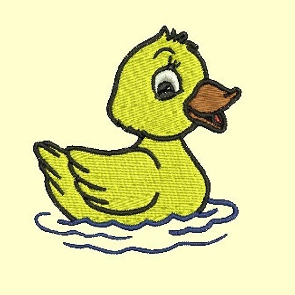 Duck Embroidery - Etsy