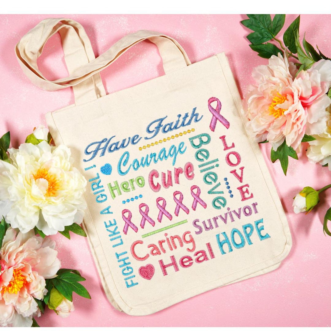 Cancer Survivor Embroidery Designs, Cancer Ribbon Embroidery Designs ...