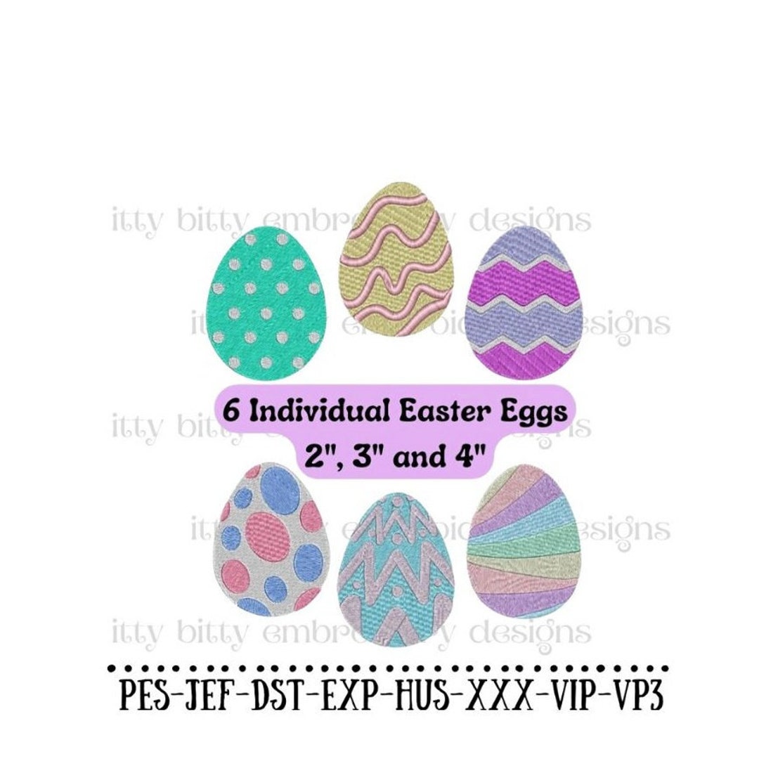 Easter Egg Embroidery Designs, Holiday Embroidery Design, Easter ...