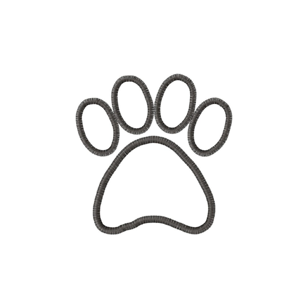 Paw Print Applique Embroidery Designs, Paw Print Embroidery Design ...