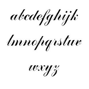 Script Machine Embroidery Font, Sweet Fancy Embroidery Font Monogram ...
