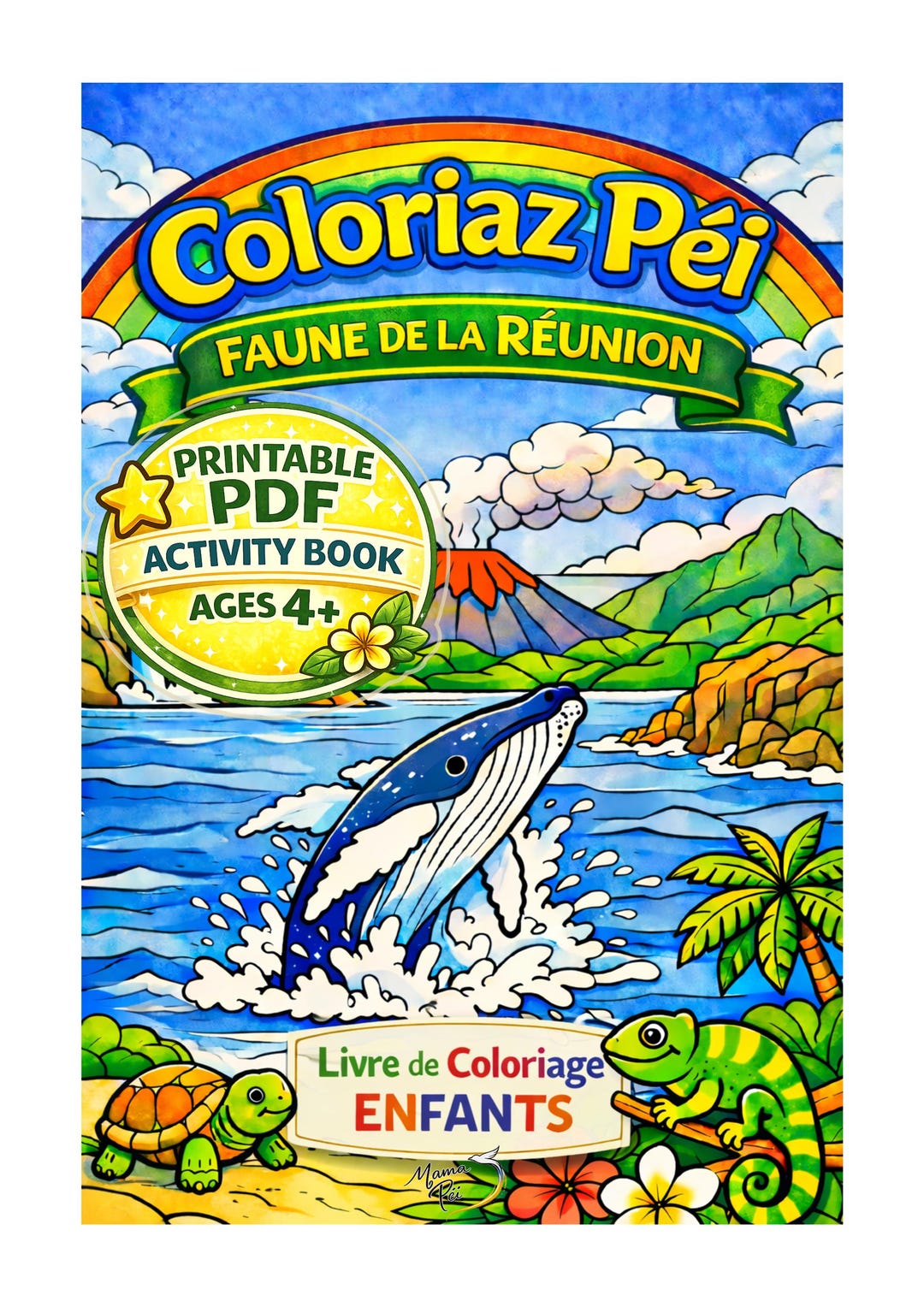 Kids Coloring Book | Printable Activity Book | Animal Coloring Pages ...