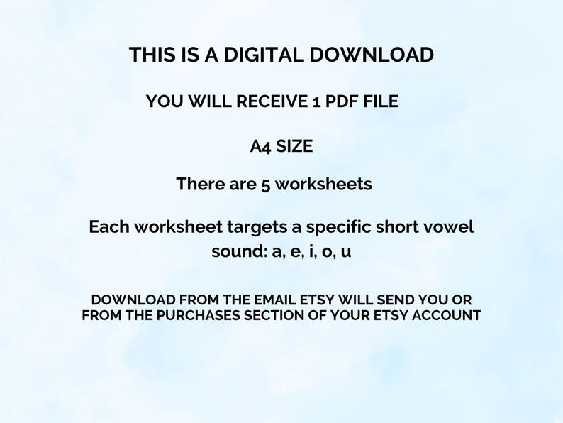 CVC Words Worksheets - Phonics Worksheets for Kindergarten & Grade ...