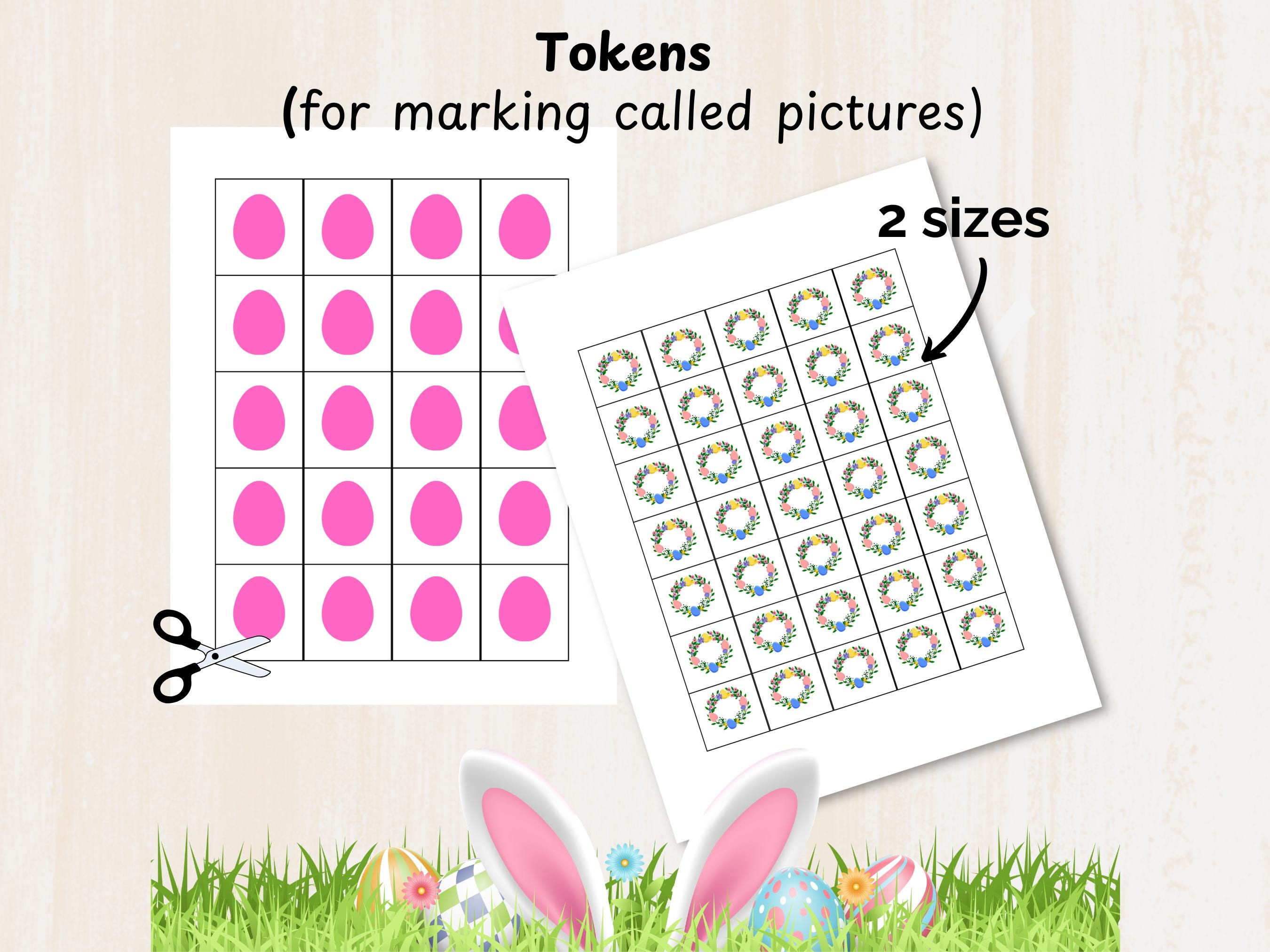 Easter Bingo Game: Kids Printable Party Activity - Etsy