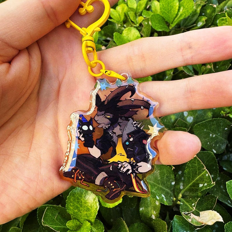 Deadlock Charms Billy Keychains - Etsy