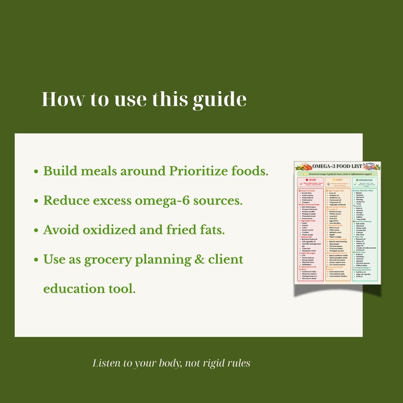 Omega 3 Food List Printable | Omega 3 Rich Foods Chart | Eat Limit ...