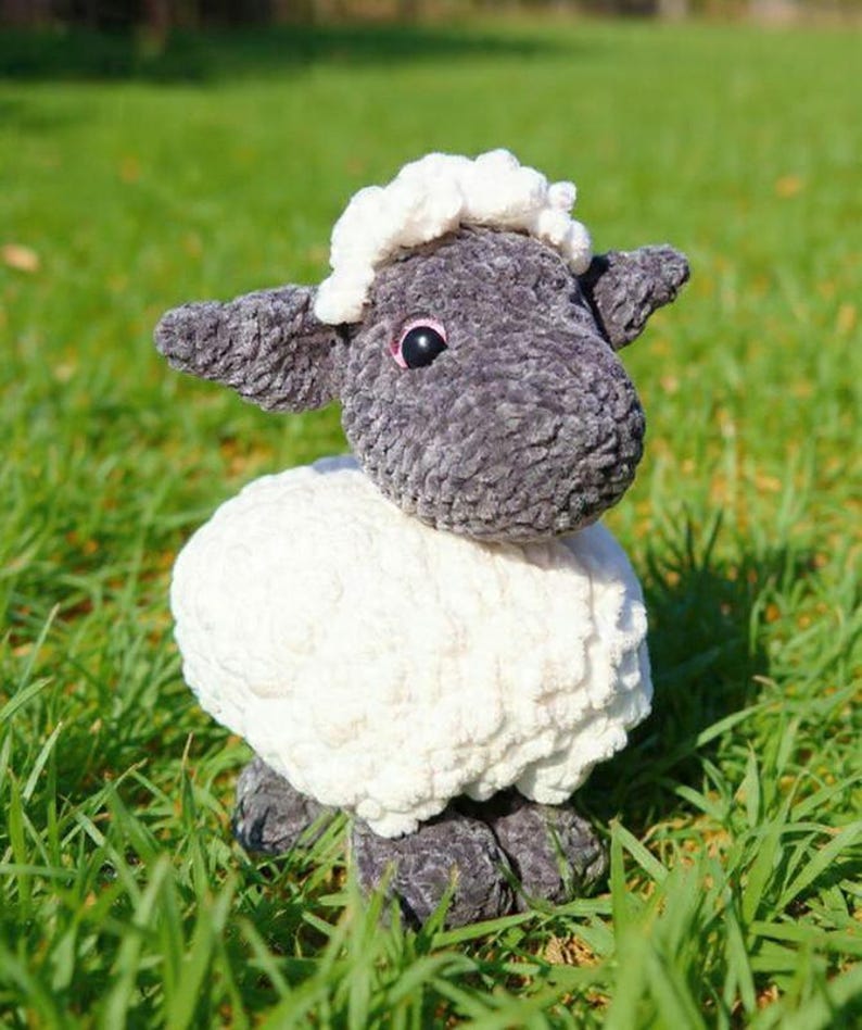 Sheep Crochet Pattern PDF – Royal Lamb Amigurumi With Crown, Beginner ...