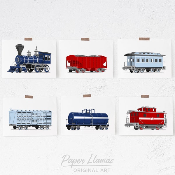 Train Prints - Etsy