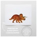 Triceratops Dinosaur Nursery Art Children's Unframed - Etsy
