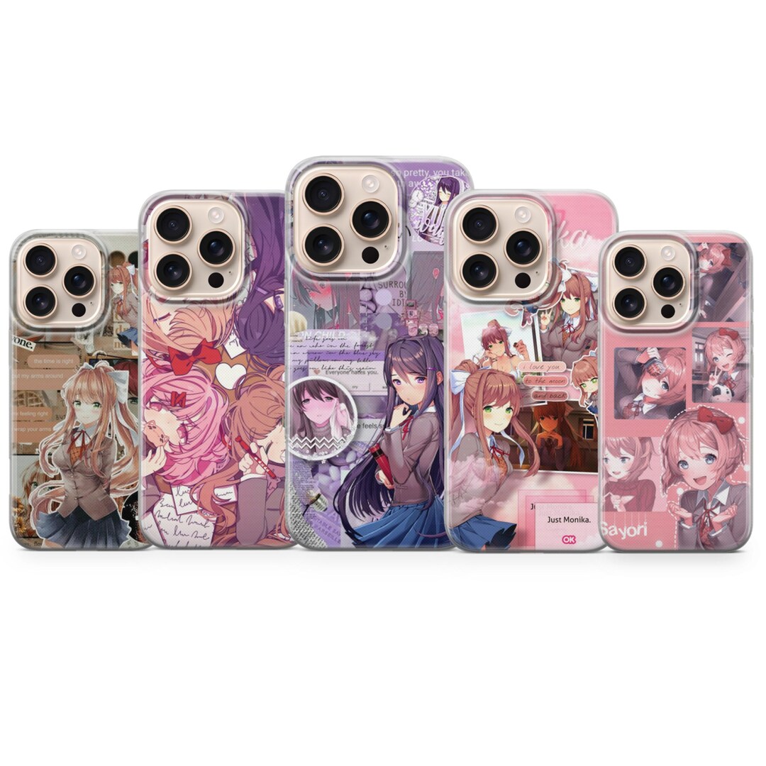 Doki Doki Literature Club Phone Case DDLC Anime Cover for iPhone 17 Air ...