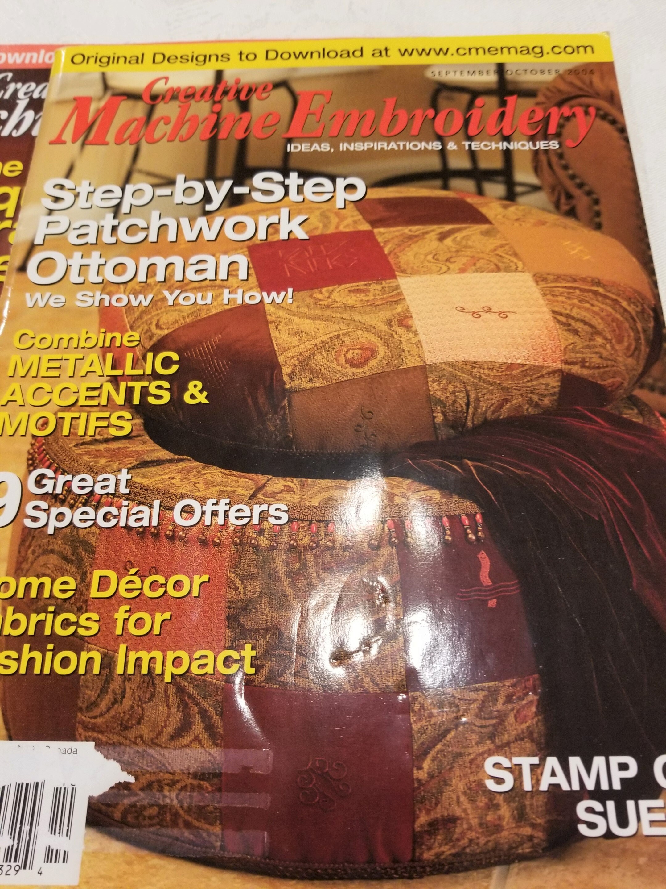 Creative Machine Embroidery Magazines 6 Volumes 2004 - Etsy