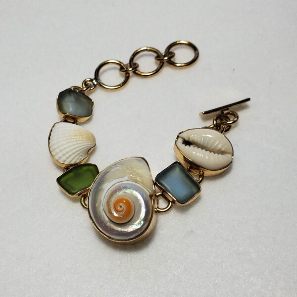 Sea Shell Bracelet - Etsy