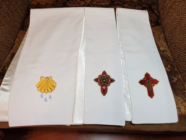Handmade Embroidered Pulpit Lectern Baptismal Font Church Paraments - Etsy