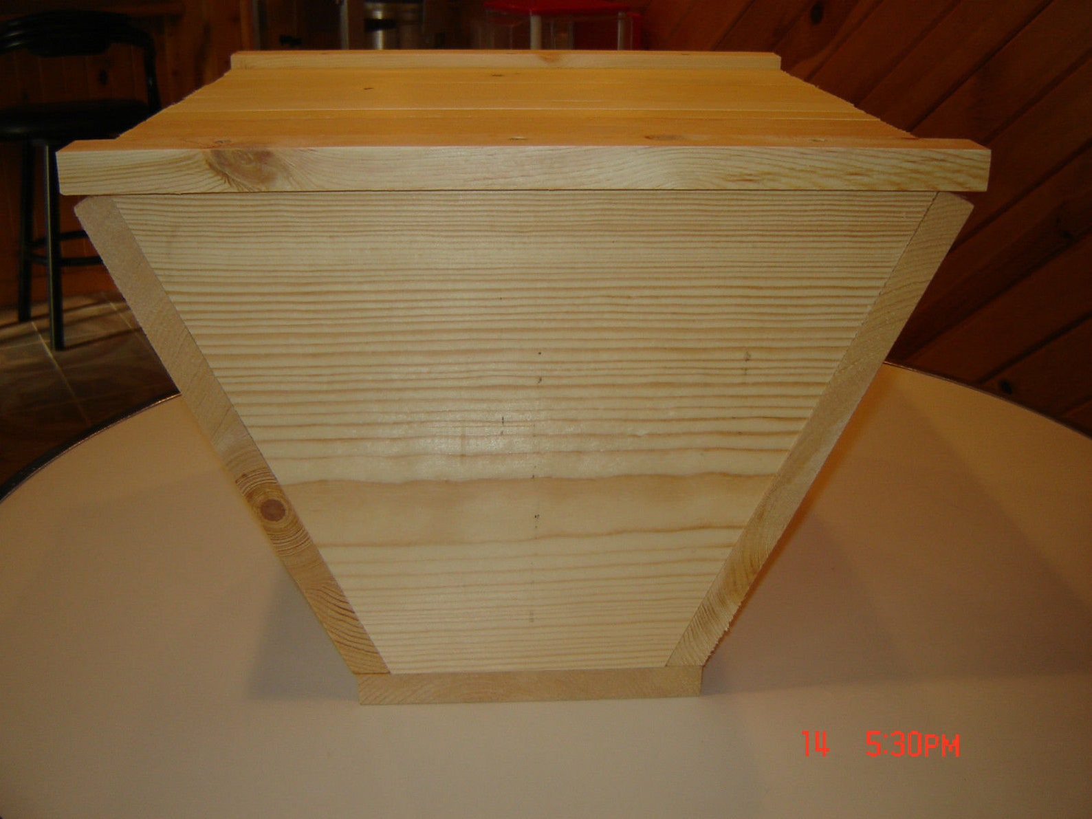 Top Bar Bee Hive With Roof 12 Top Bars Backyard Bee Keeping - Etsy