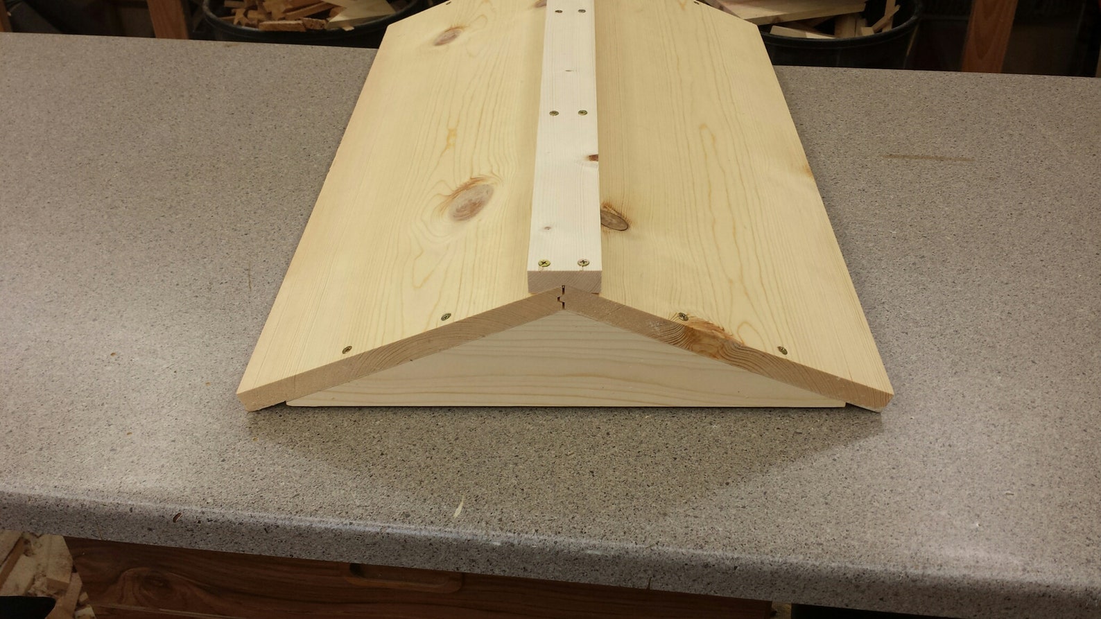 Top Bar Bee Hive With Roof 12 Top Bars Backyard Bee Keeping - Etsy