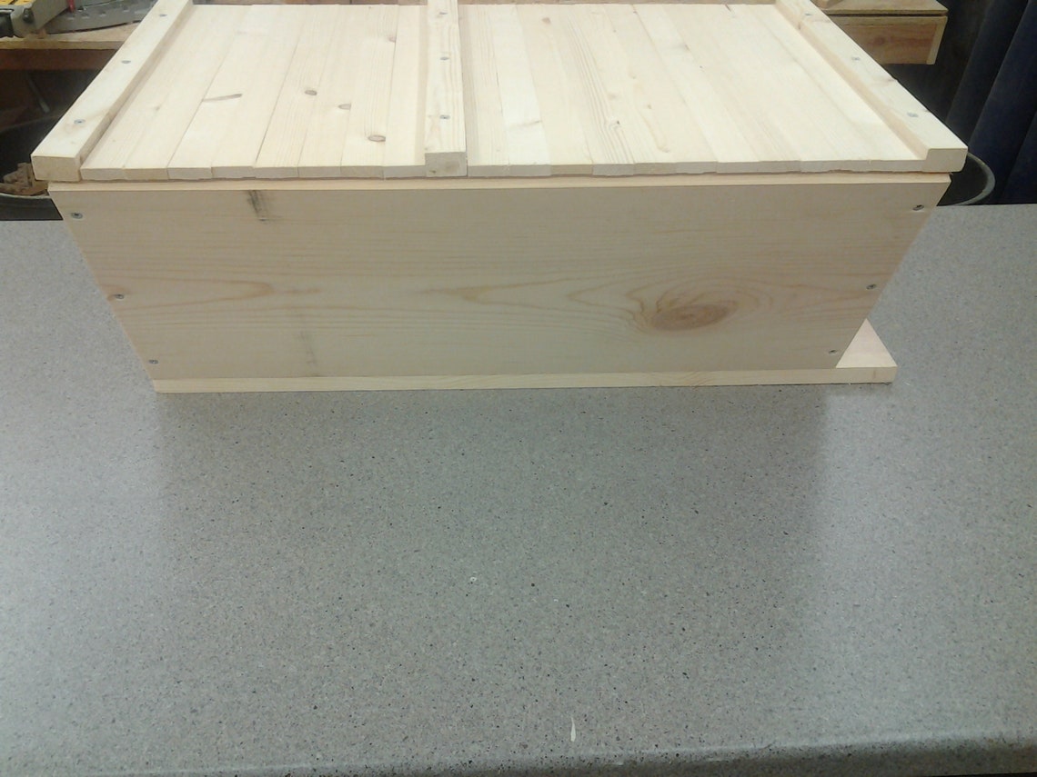 Bee Hive Top Bar With Roof 20 Top Bars Backyard Bee Keeping | Etsy