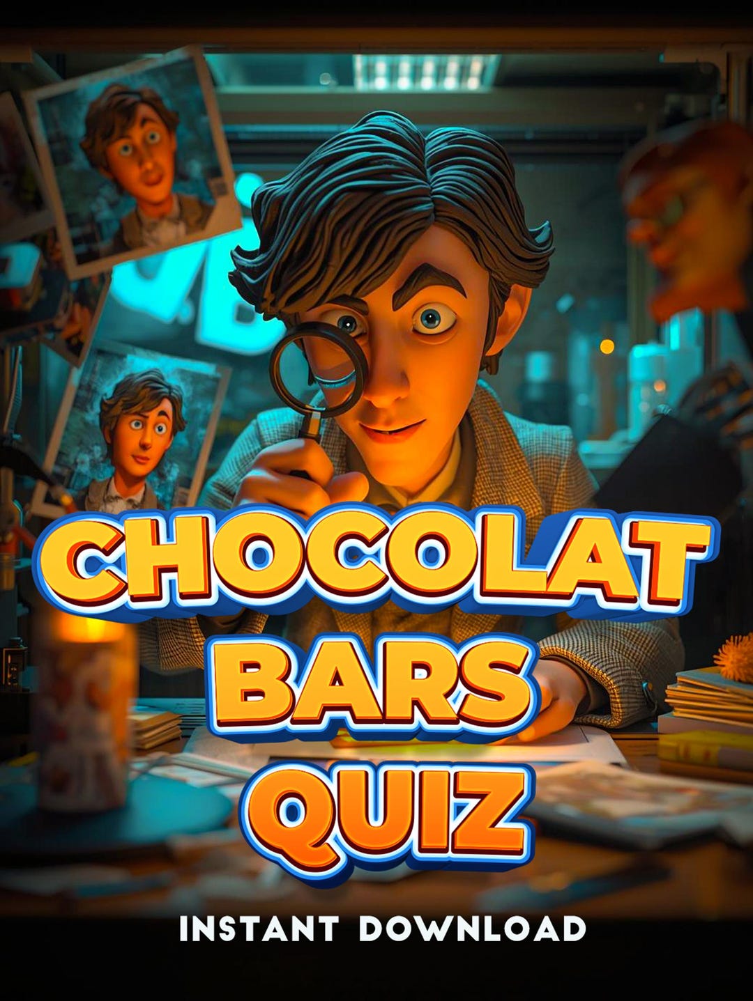 Chocolate Bar Picture Quiz | Printable Sweet Trivia Game | Fun Trivia ...