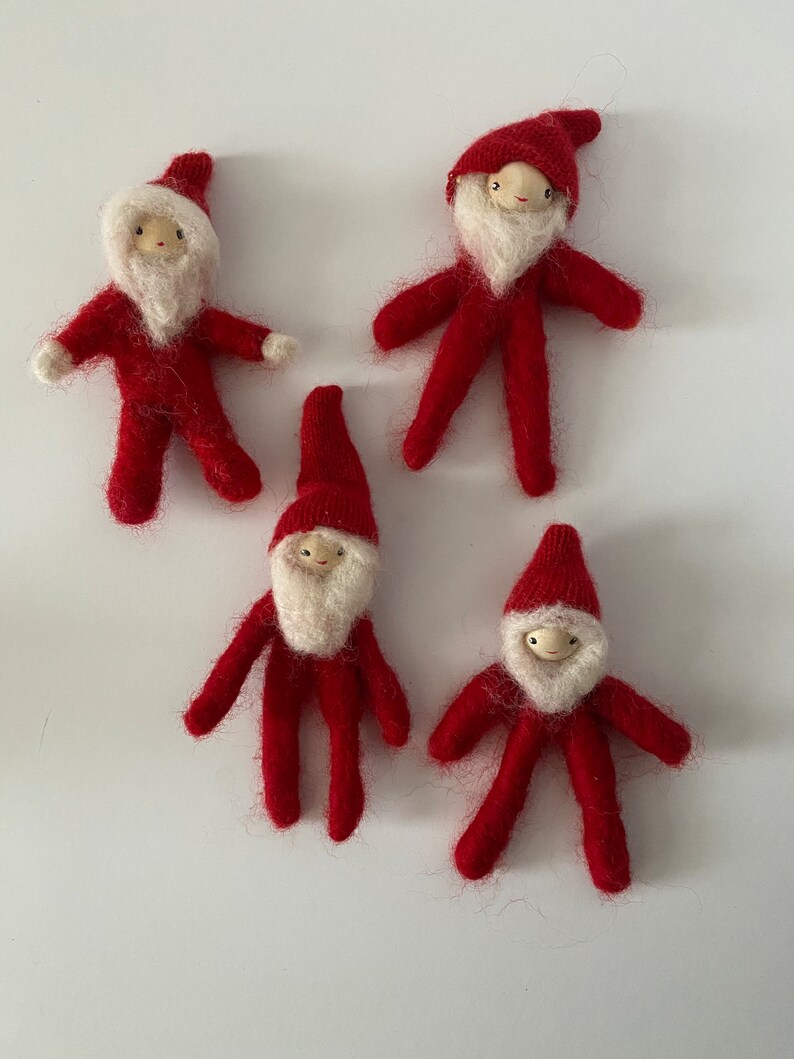 German Style Wool Wool and Wire Elves and Gnomes Waldorf and - Etsy