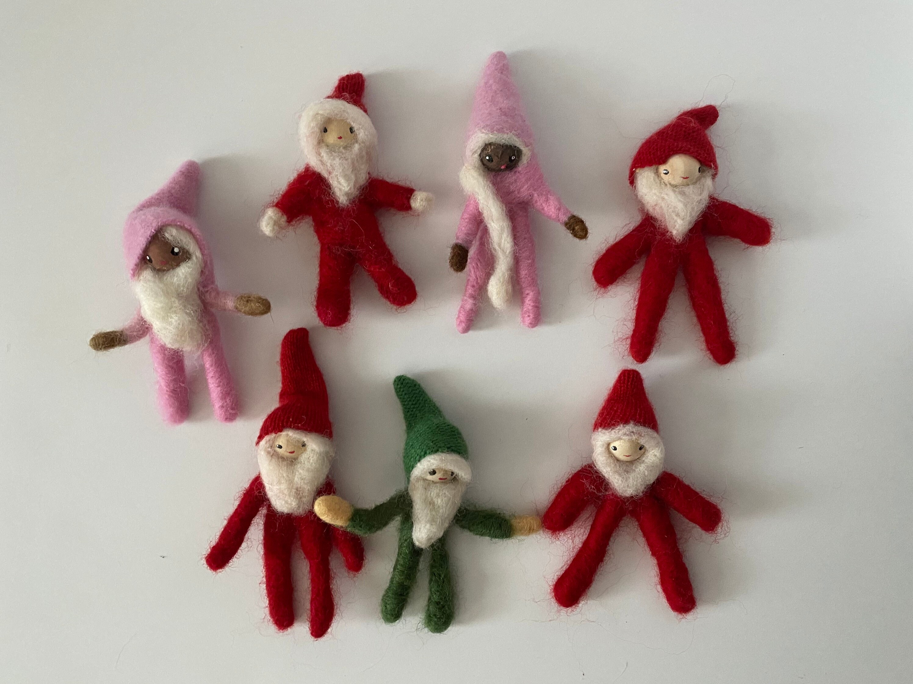 German Style Wool Wool and Wire Elves and Gnomes Waldorf and - Etsy