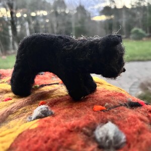Realistic Wool Woodland Black Bear, Needlefelt Bear, 3 - Etsy