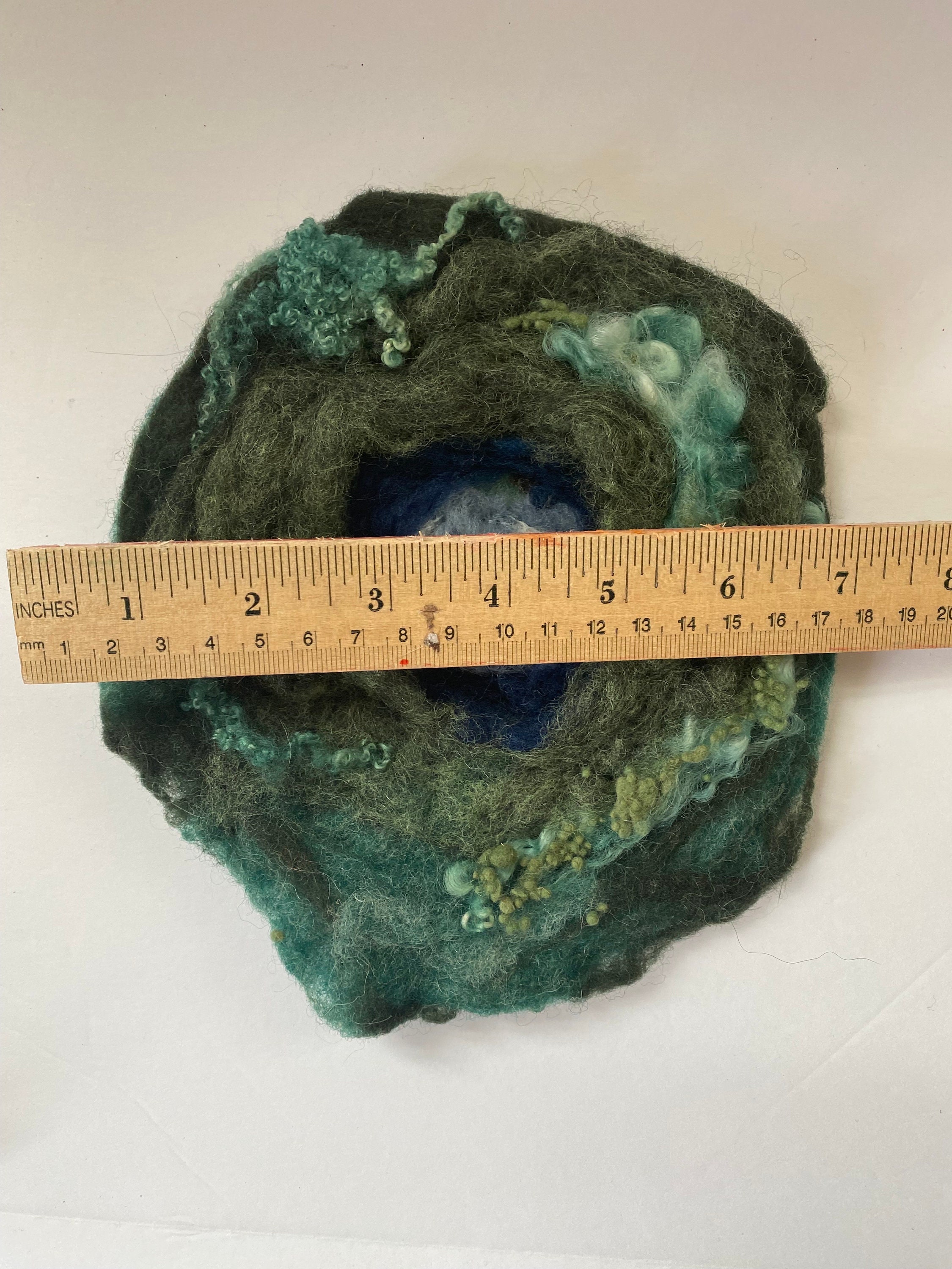Miniature Felted Wool Forest Mat, Terrarium Display, Woodland Decor - Etsy