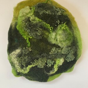 Mini Waldorf 100% Wool Needle and Wet Felted Play and Display Mat ...