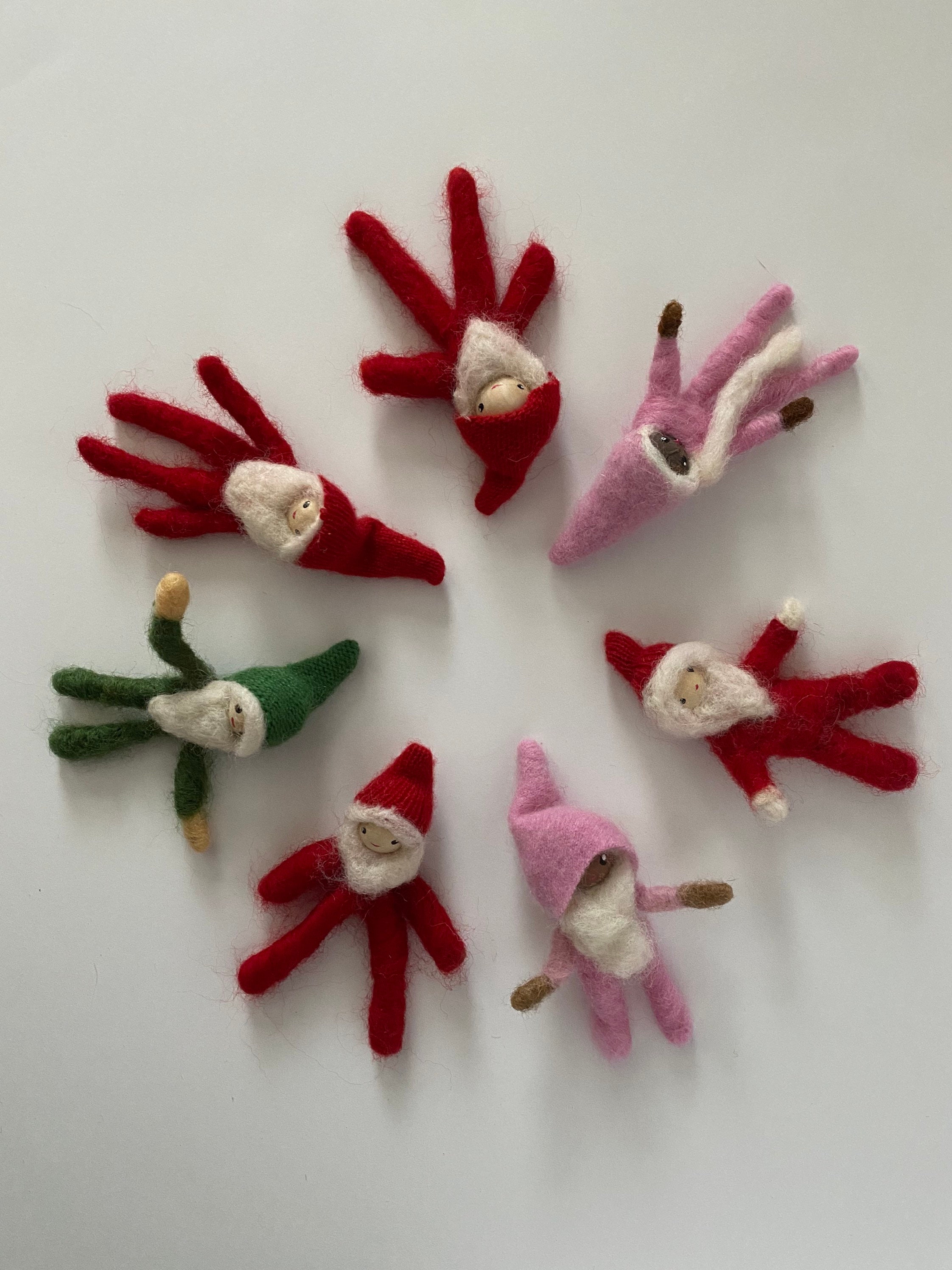 German Style Wool Wool and Wire Elves and Gnomes Waldorf and - Etsy