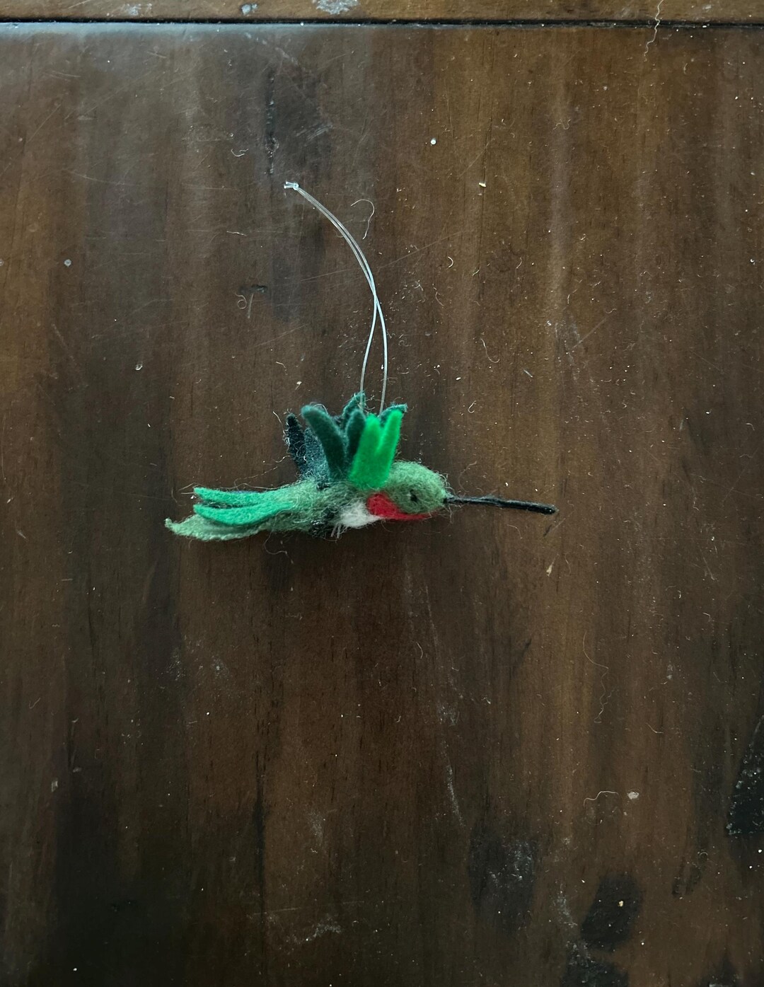 Mini Needle Felted Hummingbird - Etsy