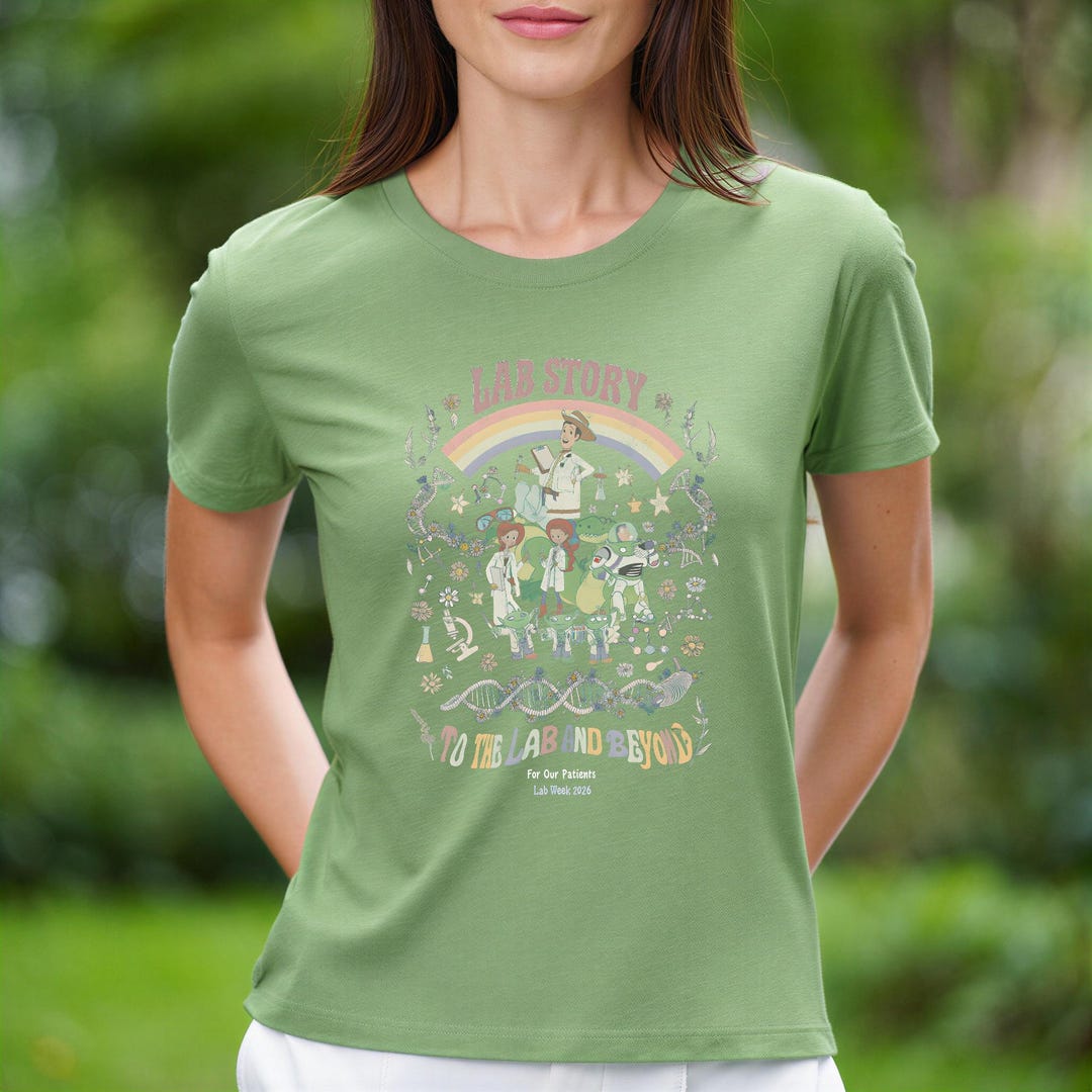 Retro Lab Week 2026 Shirt Toy Story Lab Tech Gift Groovy Science ...