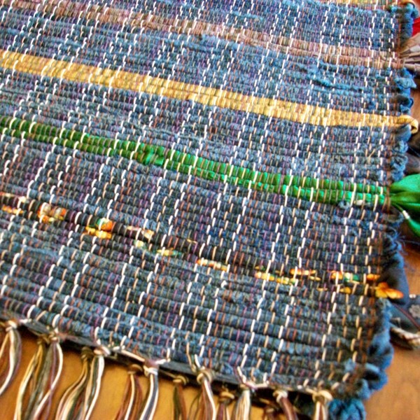 Loom Woven Rag Rugs - Etsy