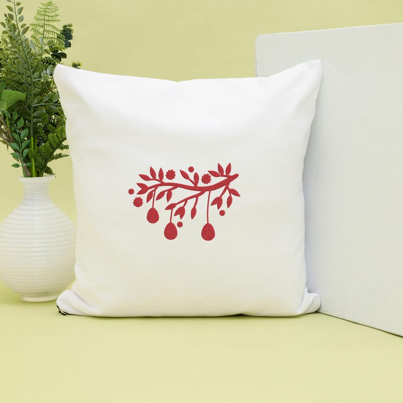 Floral Flower Embroidery Design, Spring Flower Machine Embroidery File ...