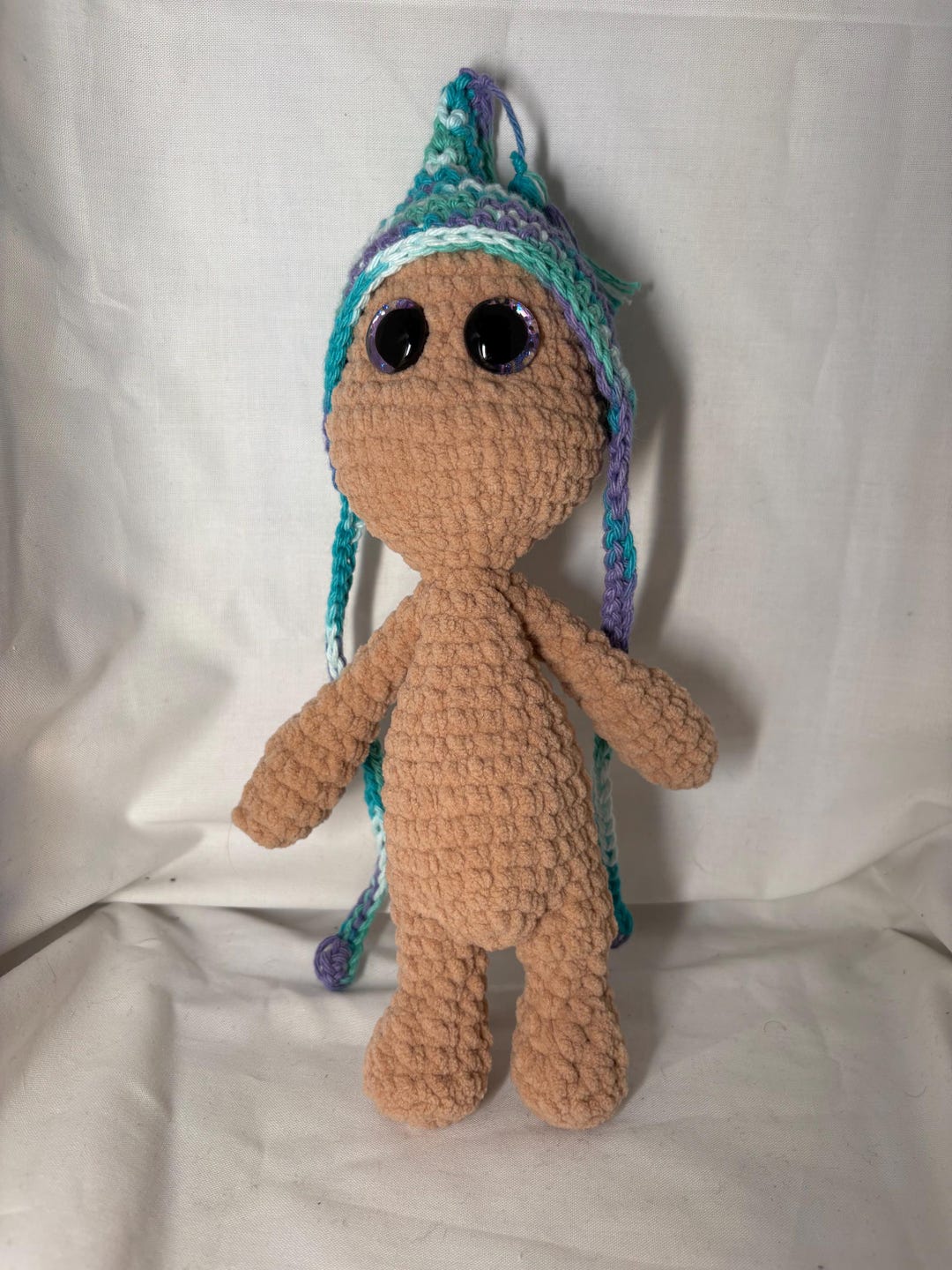 Sprite Plushie With a Multicolor Hat - Etsy