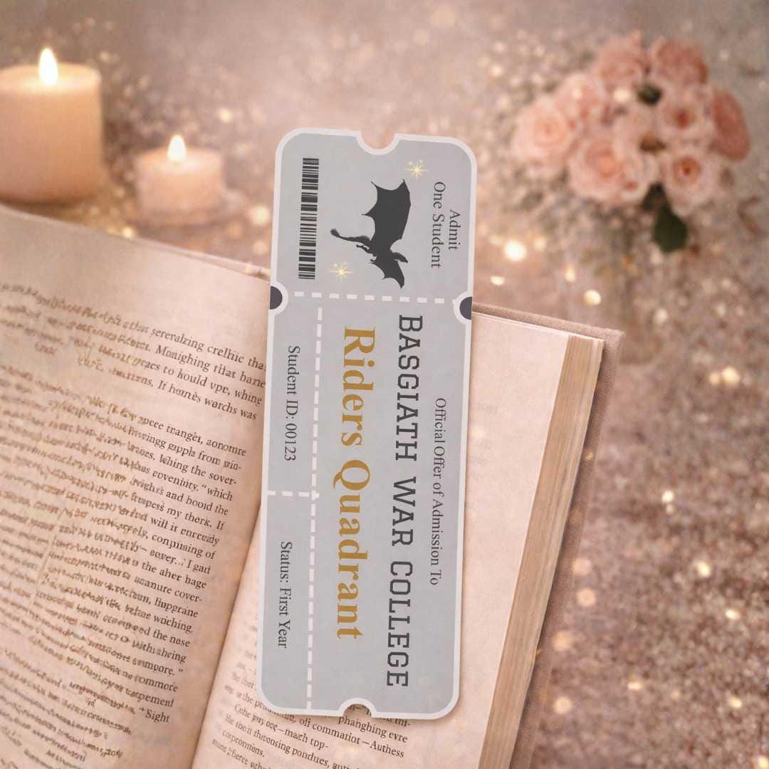 Riders Quadrant Magnetic Bookmark | Dragon Rider Reader Gift | Fantasy ...