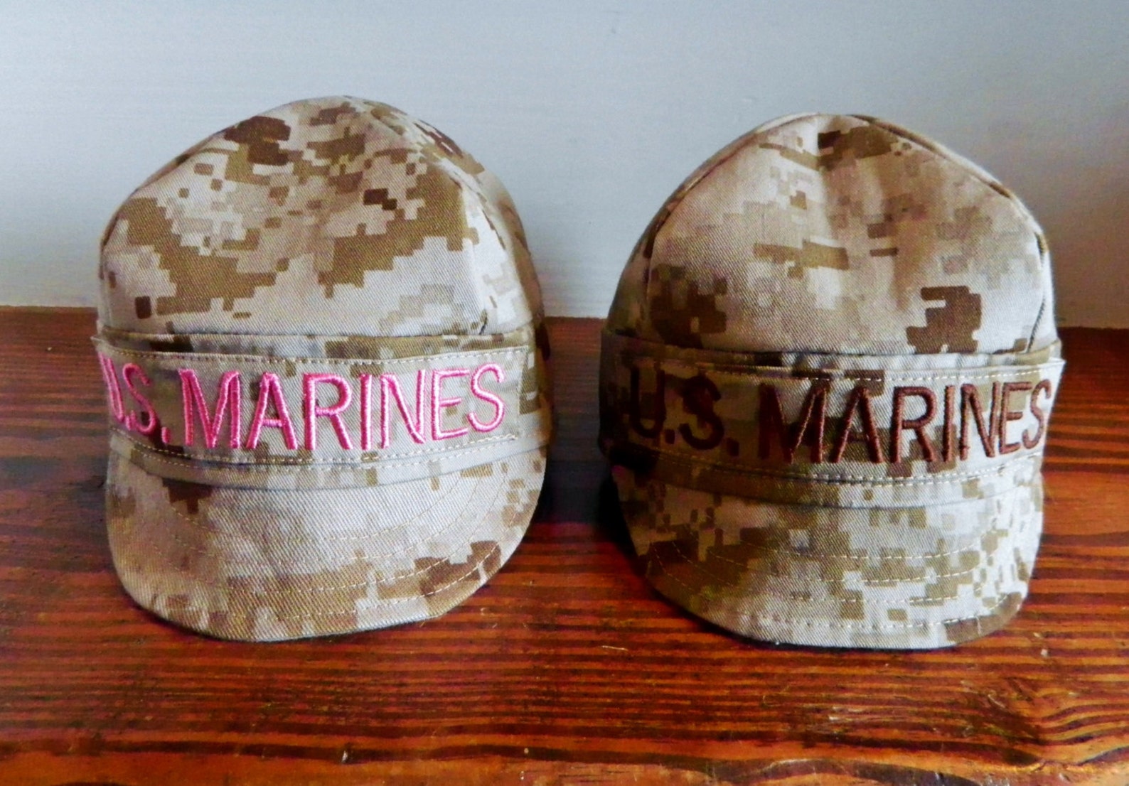 Personalized USMC Baby Cover. Desert or Woodland Camo. Pink | Etsy